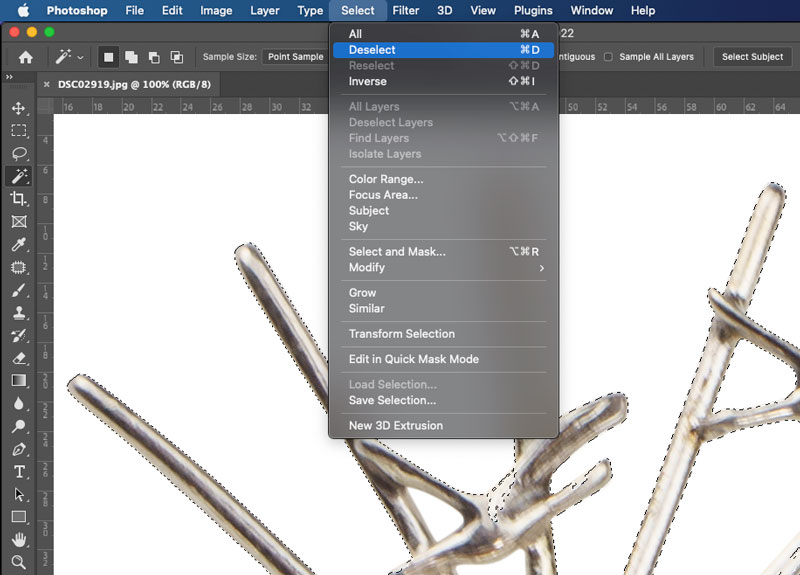 How To Deselect And Reselect Object In Photoshop Clipping Panda