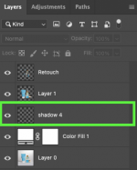 How to Merge Layers in Photoshop with Shortcut